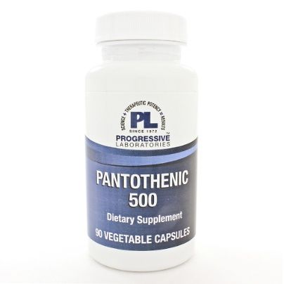 Pantothenic 500mg 90c by Progressive Labs-GP_PL0181_0NDEZ