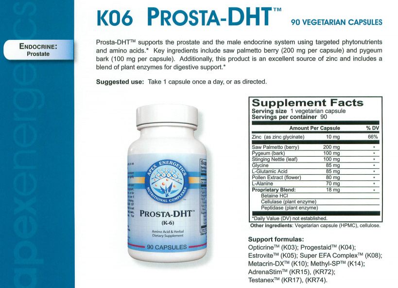 Prosta-DHT™ by Apex Energetics-K06