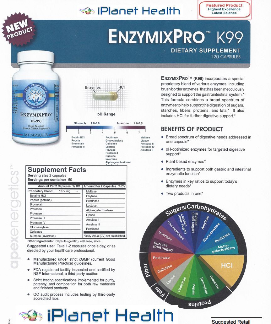 EnzymixPro™ by Apex Energetics-K99