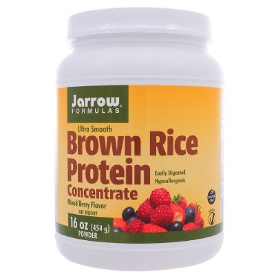 Ultra Smooth Brown Rice Protein-Mixed Berry 16oz by Jarrow F
