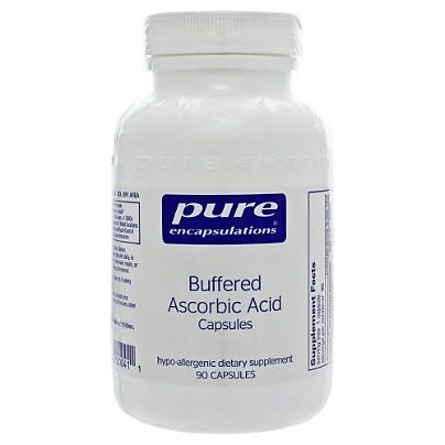 Buffered Ascorbic Acid (capsules) 90c by Pure Encapsulations