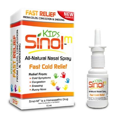 Sinol-M Kids Cold Nasal Spray 15ml by Sinol USA-GG_SI0004_0N