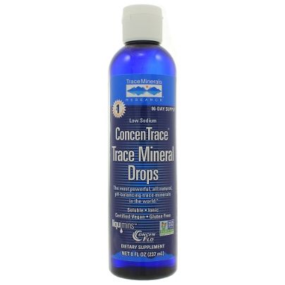 Concentrace Trace Mineral Drops 8oz by Trace Minerals Resear
