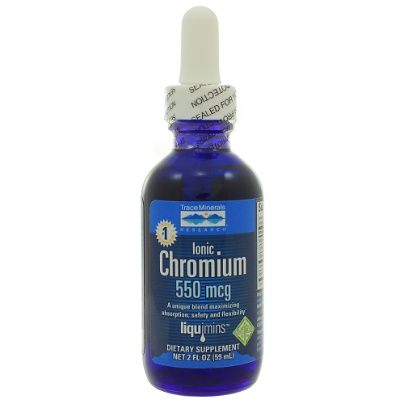 Liquid Ionic Chromium 550mcg 2oz by Trace Minerals-RP_TR0018