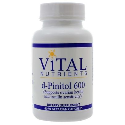 d-Pinitol 600mg 60c (PCOS) by Vital Nutrients-GT_VN0058_0NDE
