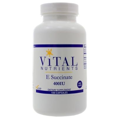 E Succinate 400iu VEG 100c by Vital Nutrients-GT_VN0067_0NDE