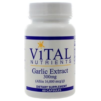 Garlic Extract 300mg 60c by Vital Nutrients-GT_VN0077_0NDE0