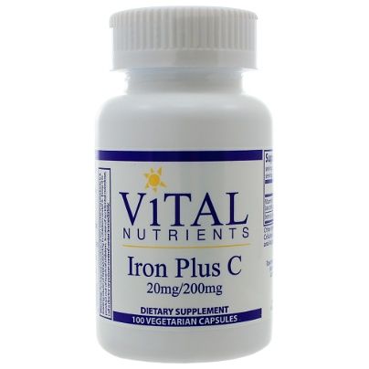 Iron Plus C 100c by Vital Nutrients-GT_VN0101_0NDE0